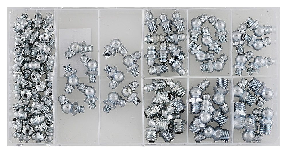 Schmiernippel-Sortiment 110-tlg.
